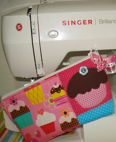 Nécessaire de cupcakes - Singer Brasil